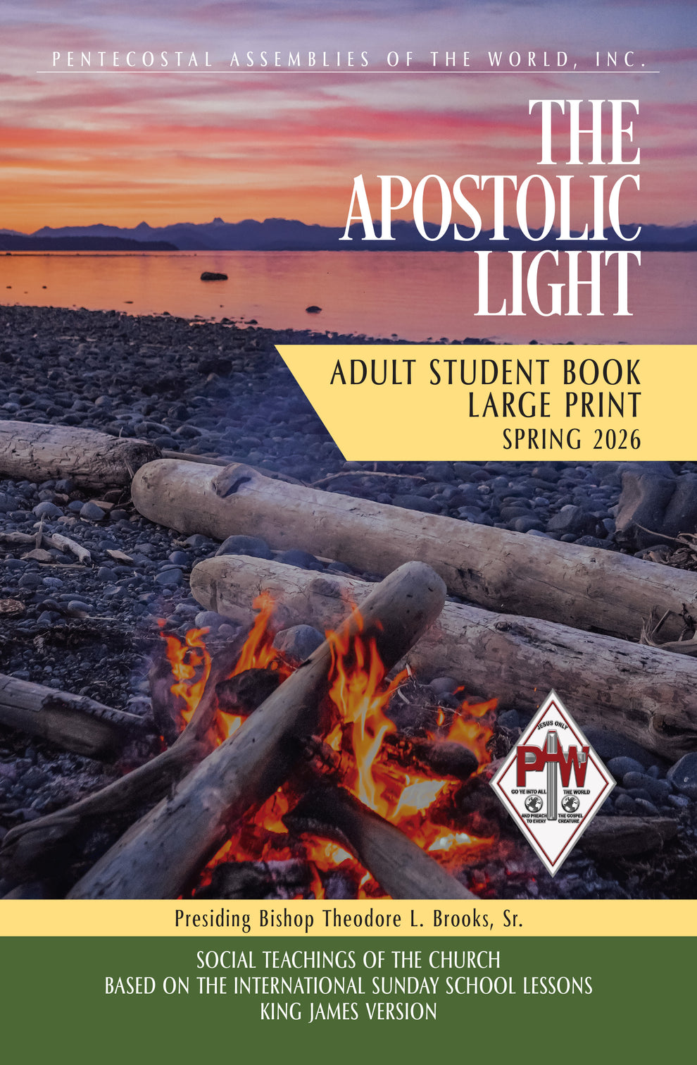 🌼 Spring 2026 Apostolic Light Adult STUDENT Book LARGE Print – PAW ...